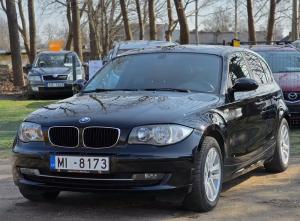 Black BMW 118 2009 in Grobiņa, with an engine capacity of 2.00 L and mileage of 272 thousand km for 4690 €, photo  on AUTOMOTO.COM.LV