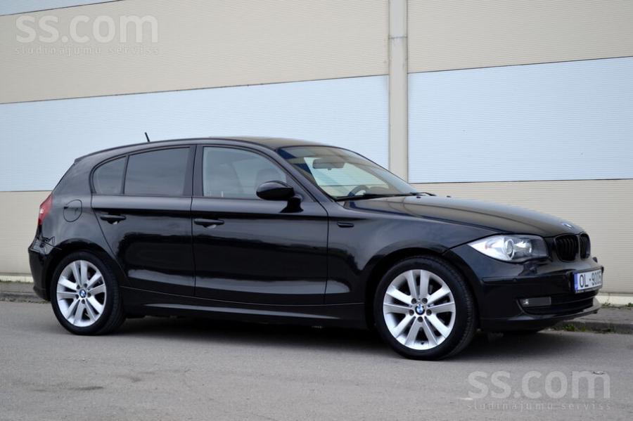Melns BMW 118 2009 Tukums, ar dzinēja tilpumu 2.00 L un nobraukumu 266 tūkst. km par 6490 €, foto 8 vietnē AUTOMOTO.COM.LV