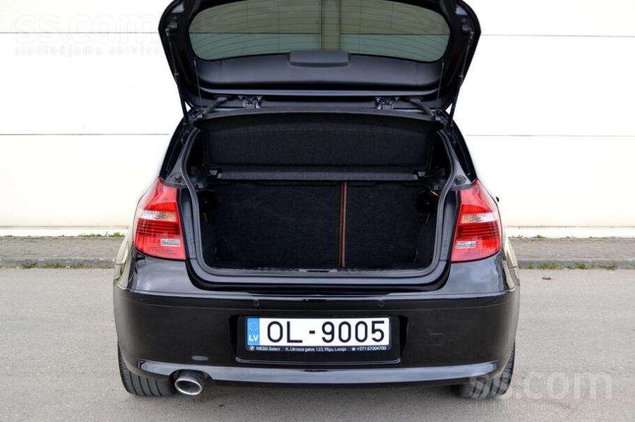 Melns BMW 118 2009 Tukums, ar dzinēja tilpumu 2.00 L un nobraukumu 266 tūkst. km par 6490 €, foto 31 vietnē AUTOMOTO.COM.LV