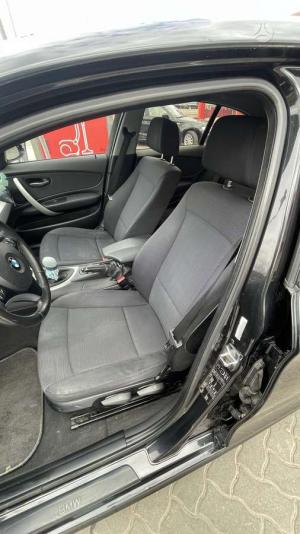 Black BMW 118 2009 in Kaunas, with an engine capacity of 2.00 L and mileage of 308 thousand km for 2800 €, photo 9 on AUTOMOTO.COM.LV