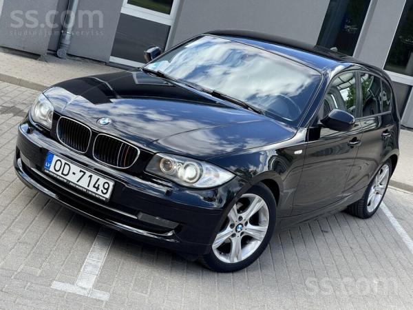 Black BMW 118 2010 in Jurmala, with an engine capacity of 2.00 L and mileage of 0 thousand km for 5650 €, photo 1 on AUTOMOTO.COM.LV
