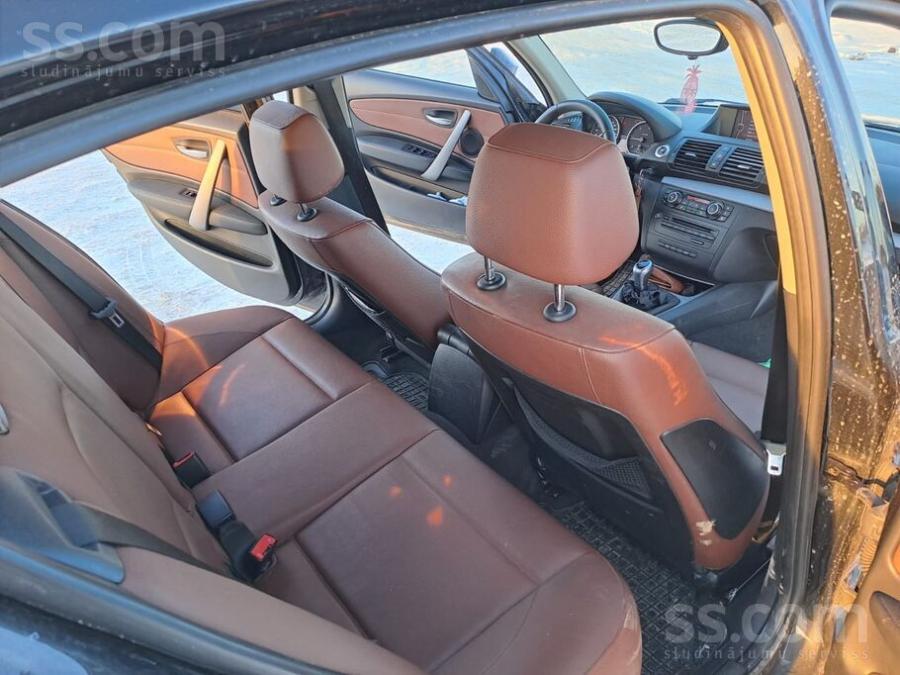 Melns BMW 118 2010 Saldus, ar dzinēja tilpumu 2.00 L un nobraukumu 321 tūkst. km par 4500 €, foto 1 vietnē AUTOMOTO.COM.LV