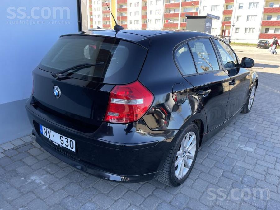 Черный БМВ 118 2010 в Талси, объемом двигателя 2.00 л и пробегом 394 тыс. км за 3550 €, фото 4 на AUTOMOTO.COM.LV
