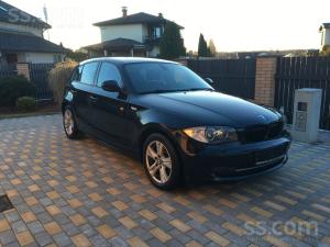Black BMW 118 2010 in Riga, with an engine capacity of 2.00 L and mileage of 0 thousand km for 2800 €, photo 1 on AUTOMOTO.COM.LV