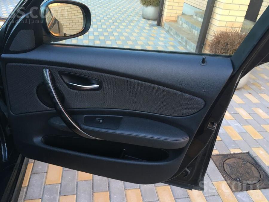 Black BMW 118 2010 in Riga, with an engine capacity of 2.00 L and mileage of 0 thousand km for 2800 €, photo 24 on AUTOMOTO.COM.LV