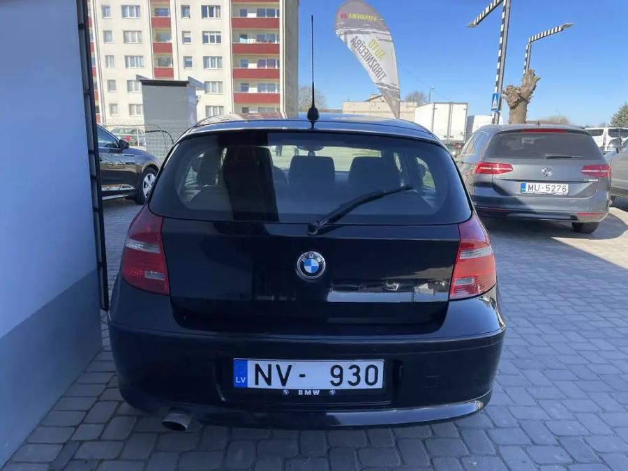 Черный БМВ 118 2010 в Талси, объемом двигателя 2.00 л и пробегом 394 тыс. км за 3550 €, фото 5 на AUTOMOTO.COM.LV