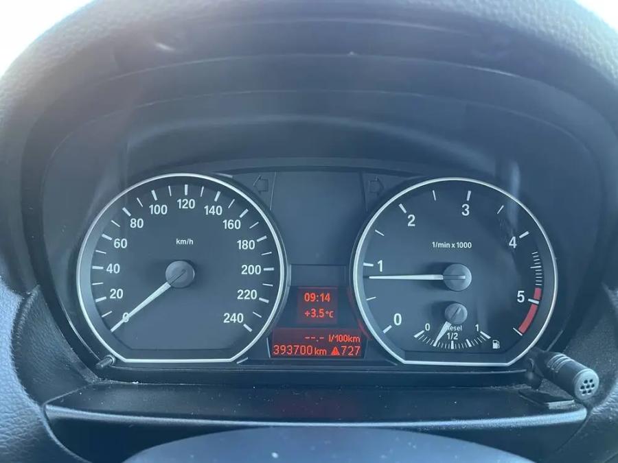 Черный БМВ 118 2010 в Талси, объемом двигателя 2.00 л и пробегом 394 тыс. км за 3550 €, фото 13 на AUTOMOTO.COM.LV