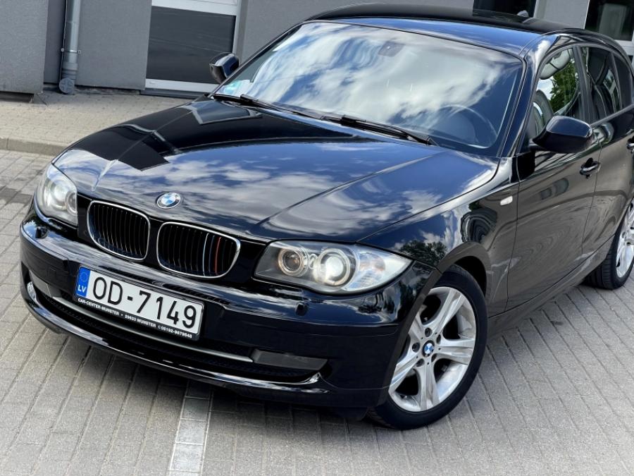 Black BMW 118 2010 in Riga, with an engine capacity of 2.00 L and mileage of 286 thousand km for 5650 €, photo 18 on AUTOMOTO.COM.LV