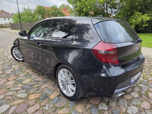 Black BMW 118 2011 in Jelgava, with an engine capacity of 2.00 L and mileage of 0 thousand km for 5100 €, photo 7 on AUTOMOTO.COM.LV