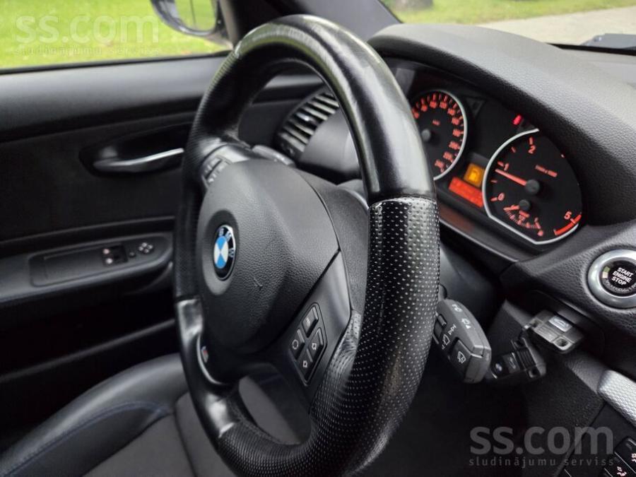 Black BMW 118 2011 in Jelgava, with an engine capacity of 2.00 L and mileage of 0 thousand km for 5100 €, photo 13 on AUTOMOTO.COM.LV