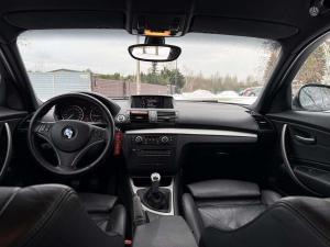 Black BMW 118 2011 in Kaunas, with an engine capacity of 2.00 L and mileage of 352 thousand km for 2800 €, photo 11 on AUTOMOTO.COM.LV