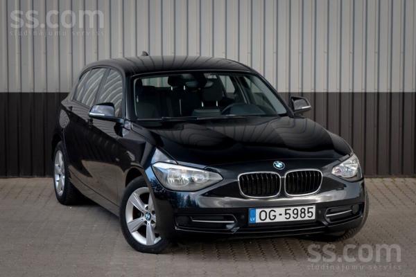 Melns BMW 118 2011 Tukums, ar dzinēja tilpumu 2.00 L un nobraukumu 203 tūkst. km par 6990 €, foto 1 vietnē AUTOMOTO.COM.LV