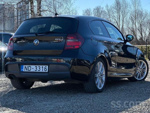 Melns BMW 118 2011 Jelgava, ar dzinēja tilpumu 2.00 L un nobraukumu 0 tūkst. km par 5200 €, foto 6 vietnē AUTOMOTO.COM.LV