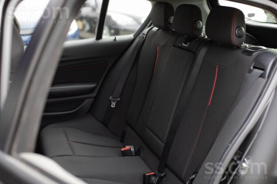Black BMW 118 2011 in Riga, with an engine capacity of 2.00 L and mileage of 325 thousand km for 6290 €, photo 11 on AUTOMOTO.COM.LV