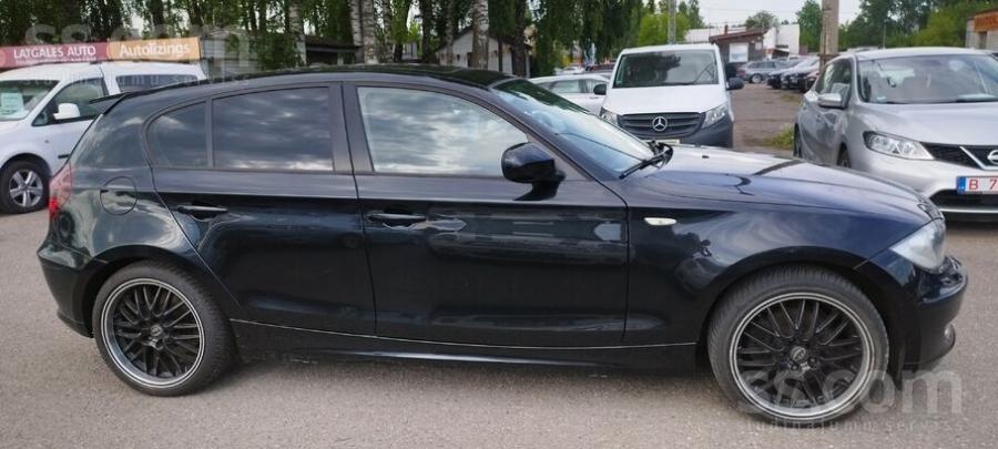 Melns BMW 118 2011 Rīga, ar dzinēja tilpumu 2.00 L un nobraukumu 0 tūkst. km par 6150 €, foto 5 vietnē AUTOMOTO.COM.LV