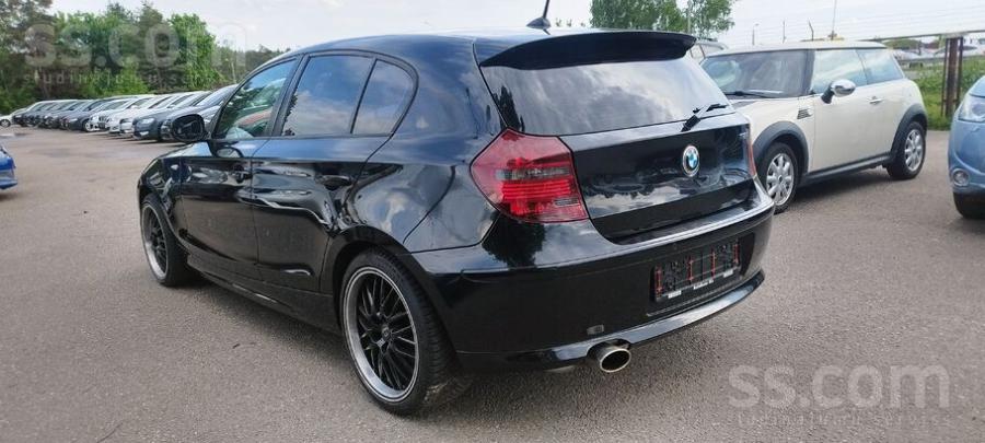 Melns BMW 118 2011 Rīga, ar dzinēja tilpumu 2.00 L un nobraukumu 0 tūkst. km par 6150 €, foto 8 vietnē AUTOMOTO.COM.LV