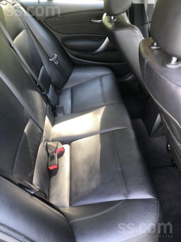 Melns BMW 118 2011 Valmiera, ar dzinēja tilpumu 2.00 L un nobraukumu 209 tūkst. km par 4550 €, foto 7 vietnē AUTOMOTO.COM.LV