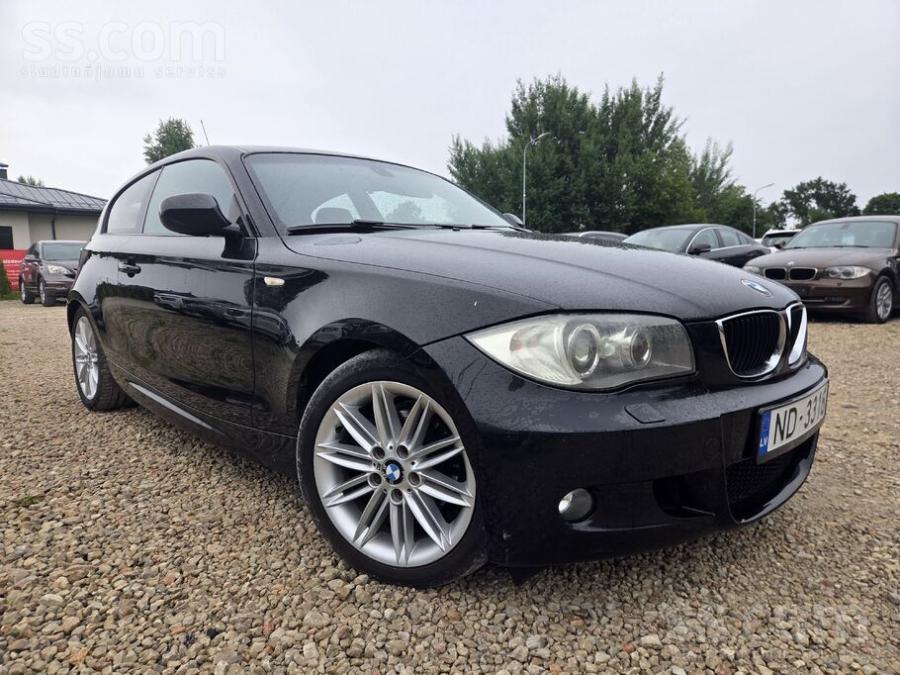 Черный БМВ 118 2011 в Елгава, объемом двигателя 2.00 л и пробегом 0 тыс. км за 4800 €, фото 1 на AUTOMOTO.COM.LV