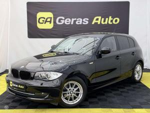 Melns BMW 118 2011 Viļņa, ar dzinēja tilpumu 2.00 L un nobraukumu 328 tūkst. km par 3600 €, foto  vietnē AUTOMOTO.COM.LV