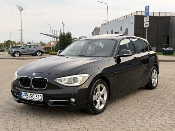 Черный БМВ 118 2011 в Рига, объемом двигателя 2.00 л и пробегом 312 тыс. км за 5890 €, фото 1 на AUTOMOTO.COM.LV