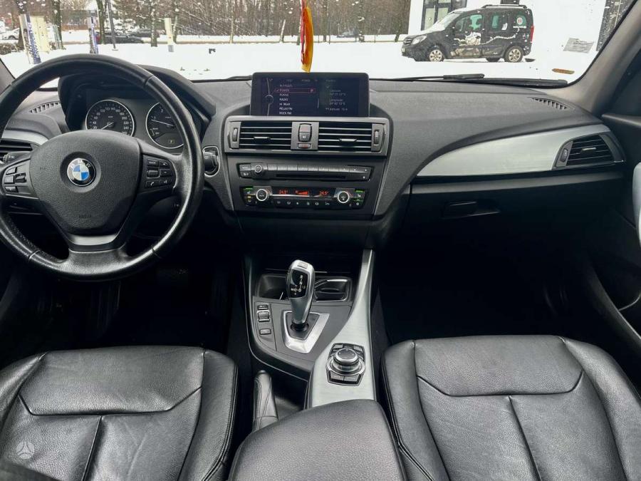 Melns BMW 118 2012 Kauņa, ar dzinēja tilpumu 2.00 L un nobraukumu 278 tūkst. km par 6650 €, foto 14 vietnē AUTOMOTO.COM.LV