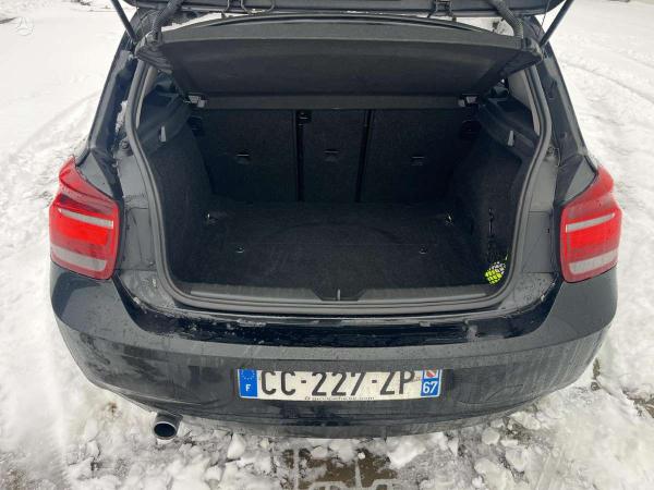 Melns BMW 118 2012 Kauņa, ar dzinēja tilpumu 2.00 L un nobraukumu 278 tūkst. km par 6650 €, foto 11 vietnē AUTOMOTO.COM.LV