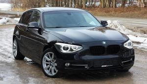 Melns BMW 118 2012 Petrikaičiai, ar dzinēja tilpumu 2.00 L un nobraukumu 139 tūkst. km par 8499 €, foto 5 vietnē AUTOMOTO.COM.LV