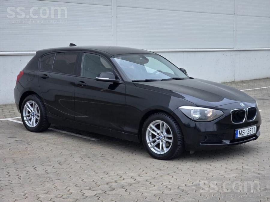 Черный БМВ 118 2012 в Рига, объемом двигателя 2.00 л и пробегом 342 тыс. км за 5590 €, фото 4 на AUTOMOTO.COM.LV