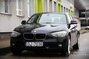 Черный БМВ 118 2012 в Рига, объемом двигателя 2.00 л и пробегом 251 тыс. км за 7995 €, фото  на AUTOMOTO.COM.LV