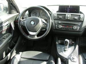 Black BMW 118 2012 in Riga, with an engine capacity of 2.00 L and mileage of 0 thousand km for 8550 €, photo 15 on AUTOMOTO.COM.LV