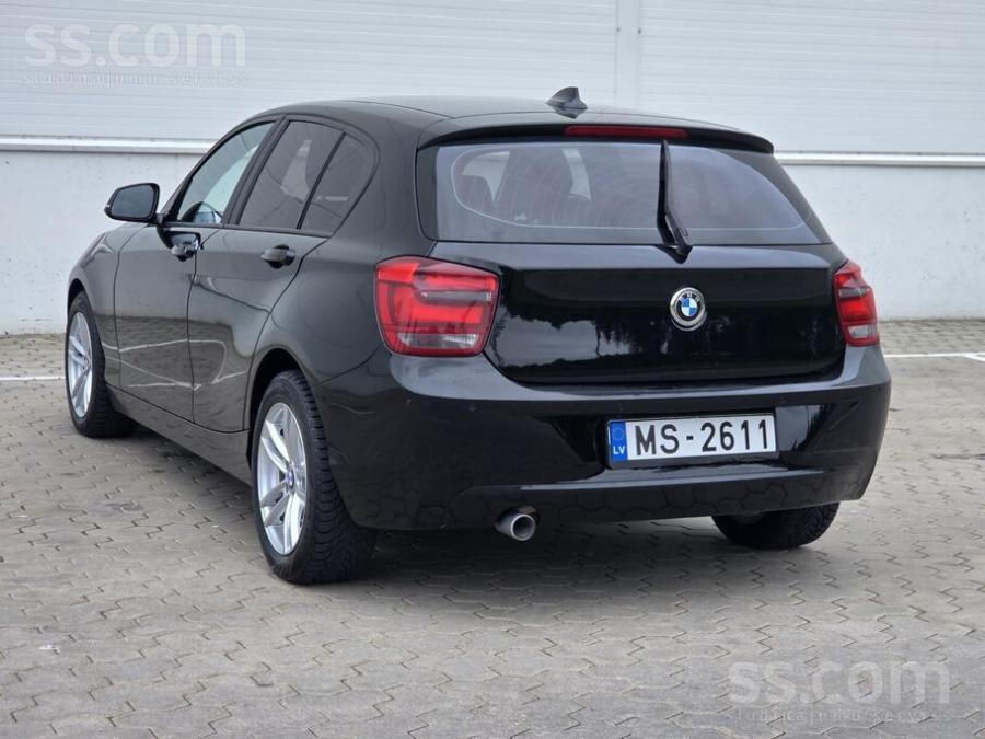Melns BMW 118 2012 Rīga, ar dzinēja tilpumu 2.00 L un nobraukumu 342 tūkst. km par 5790 €, foto 10 vietnē AUTOMOTO.COM.LV