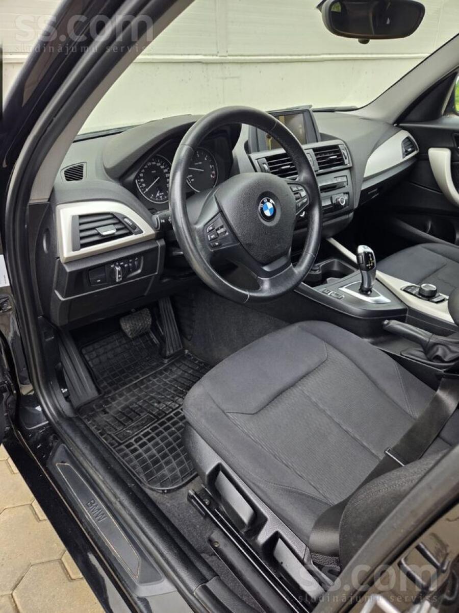 Melns BMW 118 2012 Rīga, ar dzinēja tilpumu 2.00 L un nobraukumu 342 tūkst. km par 5790 €, foto 24 vietnē AUTOMOTO.COM.LV