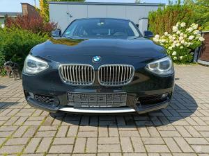 Black BMW 118 2012 in Vilnius, with an engine capacity of 2.00 L and mileage of 184 thousand km for 5900 €, photo  on AUTOMOTO.COM.LV