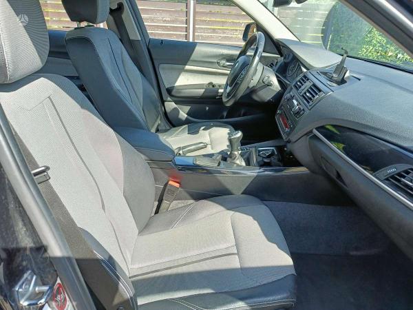 Melns BMW 118 2012 Viļņa, ar dzinēja tilpumu 2.00 L un nobraukumu 184 tūkst. km par 5900 €, foto 7 vietnē AUTOMOTO.COM.LV