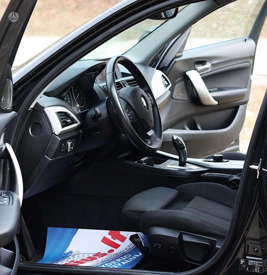 Melns BMW 118 2012 Kretinga, ar dzinēja tilpumu 2.00 L un nobraukumu 139 tūkst. km par 7499 €, foto 17 vietnē AUTOMOTO.COM.LV