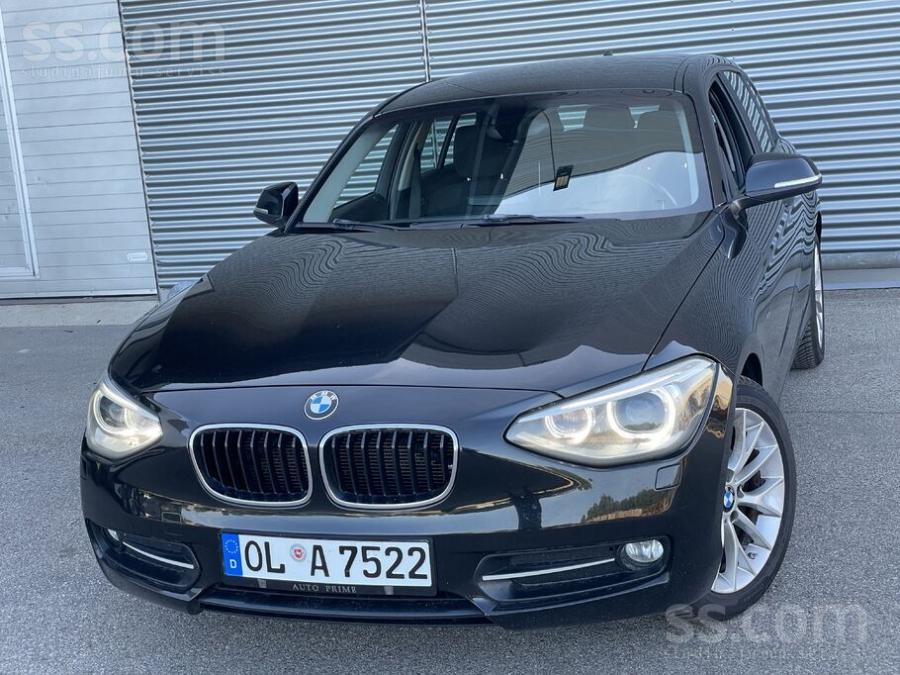 Melns BMW 118 2012 Rīga, ar dzinēja tilpumu 2.00 L un nobraukumu 269 tūkst. km par 5850 €, foto 1 vietnē AUTOMOTO.COM.LV