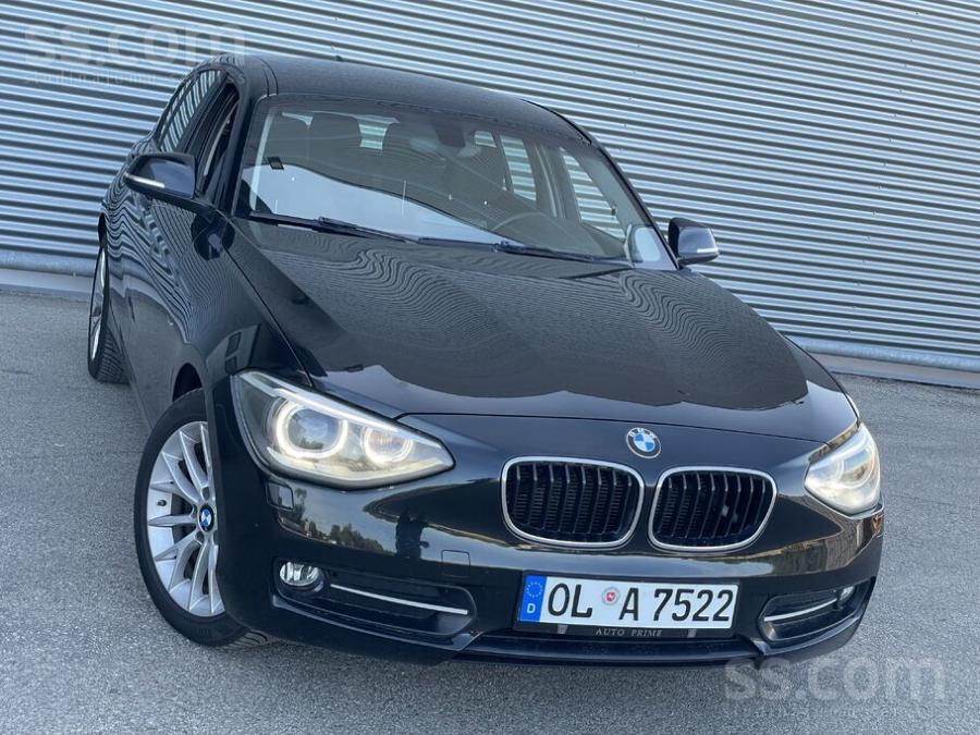 Melns BMW 118 2012 Rīga, ar dzinēja tilpumu 2.00 L un nobraukumu 269 tūkst. km par 5850 €, foto 3 vietnē AUTOMOTO.COM.LV