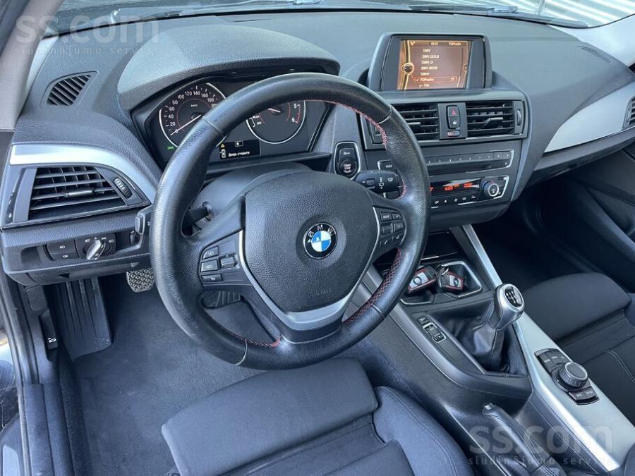 Melns BMW 118 2012 Rīga, ar dzinēja tilpumu 2.00 L un nobraukumu 269 tūkst. km par 5850 €, foto 12 vietnē AUTOMOTO.COM.LV