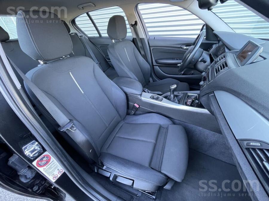 Melns BMW 118 2012 Rīga, ar dzinēja tilpumu 2.00 L un nobraukumu 269 tūkst. km par 5850 €, foto 15 vietnē AUTOMOTO.COM.LV