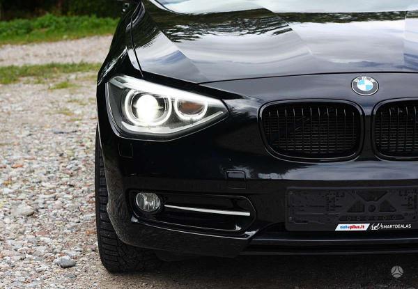 Melns BMW 118 2012 Kretinga, ar dzinēja tilpumu 2.00 L un nobraukumu 139 tūkst. km par 6899 €, foto 5 vietnē AUTOMOTO.COM.LV