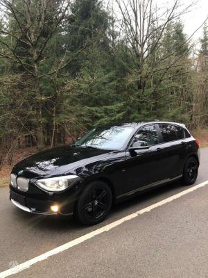 Melns BMW 118 2013 Marijampole, ar dzinēja tilpumu 2.00 L un nobraukumu 250 tūkst. km par 7000 €, foto 5 vietnē AUTOMOTO.COM.LV