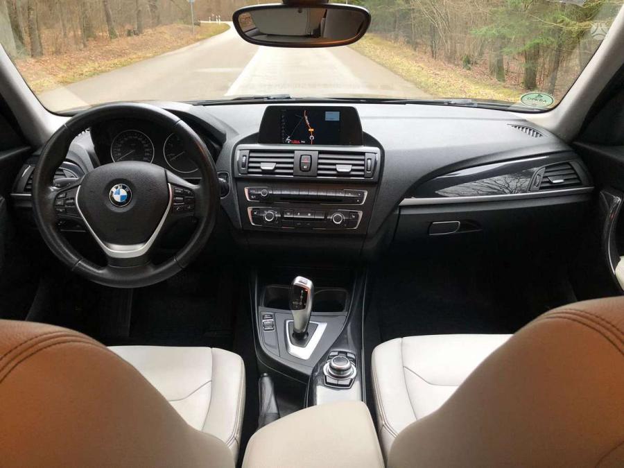 Melns BMW 118 2013 Marijampole, ar dzinēja tilpumu 2.00 L un nobraukumu 250 tūkst. km par 7000 €, foto 12 vietnē AUTOMOTO.COM.LV
