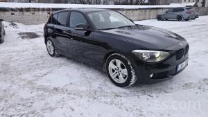 Black BMW 118 2013 in Riga, with an engine capacity of 2.00 L and mileage of 302 thousand km for 6500 €, photo 2 on AUTOMOTO.COM.LV