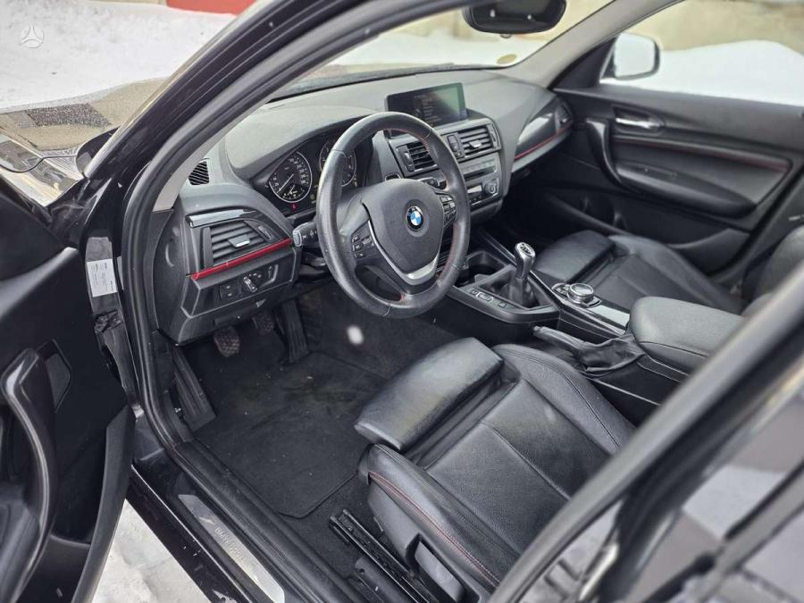 Melns BMW 118 2013 Tauragė, ar dzinēja tilpumu 2.00 L un nobraukumu 209 tūkst. km par 6900 €, foto 15 vietnē AUTOMOTO.COM.LV