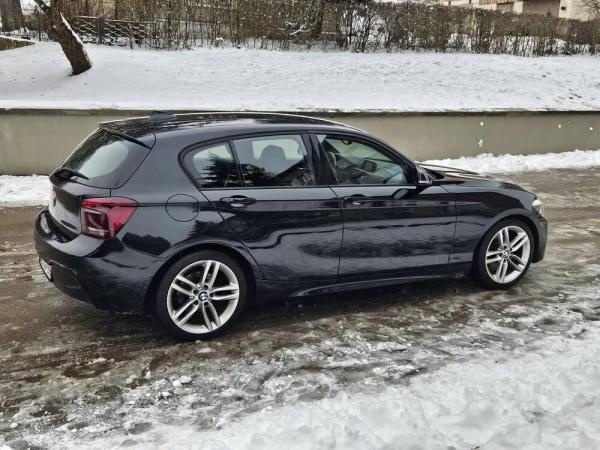 Black BMW 118 2013 in Jekabpils, with an engine capacity of 2.00 L and mileage of 295 thousand km for 6490 €, photo 6 on AUTOMOTO.COM.LV