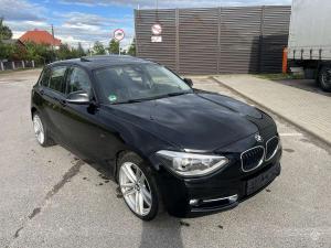 Melns BMW 118 2013 Kauņa, ar dzinēja tilpumu 0.00 L un nobraukumu 289 tūkst. km par 6850 €, foto  vietnē AUTOMOTO.COM.LV