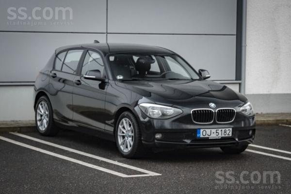 Melns BMW 118 2014 Rīga, ar dzinēja tilpumu 2.00 L un nobraukumu 0 tūkst. km par 6995 €, foto 3 vietnē AUTOMOTO.COM.LV