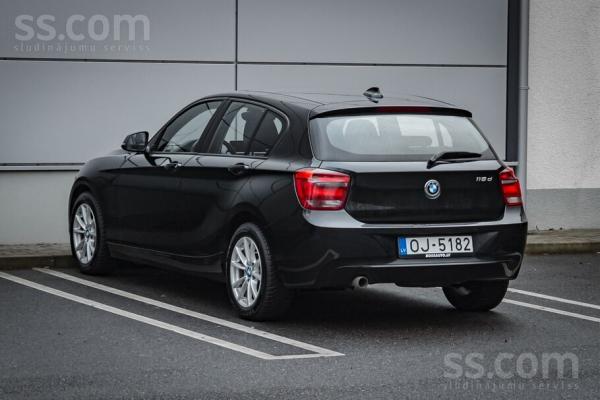 Melns BMW 118 2014 Rīga, ar dzinēja tilpumu 2.00 L un nobraukumu 0 tūkst. km par 6995 €, foto 6 vietnē AUTOMOTO.COM.LV