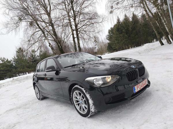 Melns BMW 118 2014 Kauņa, ar dzinēja tilpumu 2.00 L un nobraukumu 293 tūkst. km par 5299 €, foto 2 vietnē AUTOMOTO.COM.LV