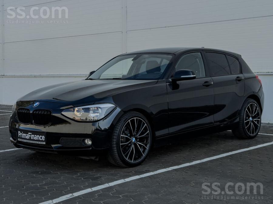 Melns BMW 118 2014 Rīga, ar dzinēja tilpumu 2.00 L un nobraukumu 0 tūkst. km par 8490 €, foto 1 vietnē AUTOMOTO.COM.LV